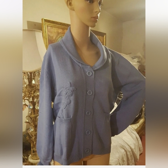 COLLECTION | Sweaters | New Cardigan Powder Blue Sweater Just Beautiful ...